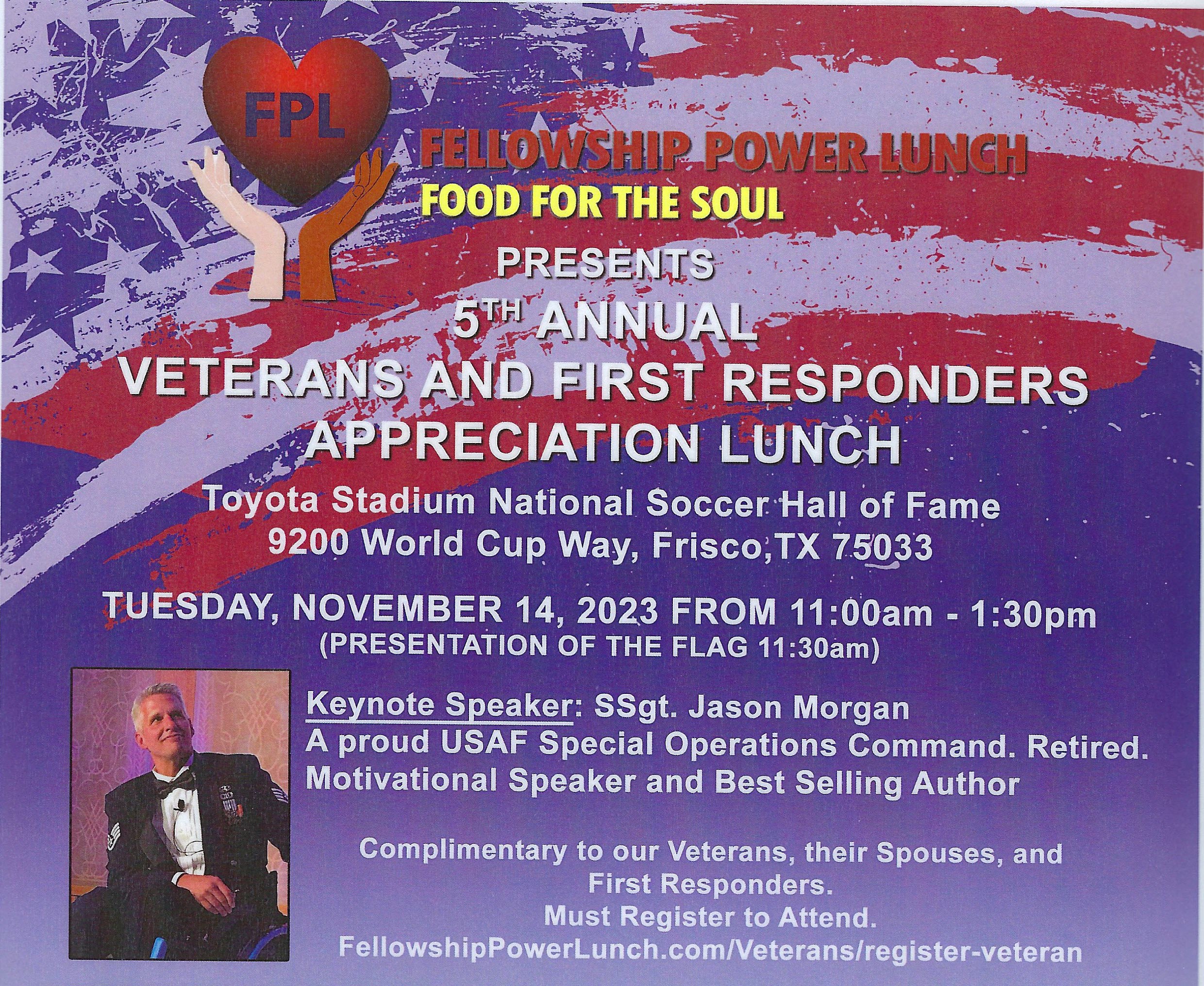 Fellowship Power Lunch Veterans Appreciation Event ￨ American Legion ...