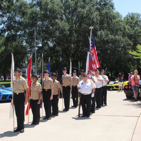 Post 178 Color Guard and Cadets presented the Nation’s Colors and ...