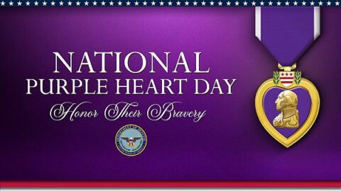 Aug. 7, 2024 – Purple Heart Day ￨ American Legion, Peter J Courcy Post 178